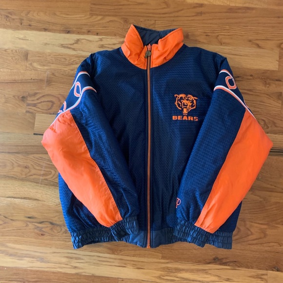 Pro Player | Jackets & Coats | Vintage Pro Player Chicago Bears Reversible Puffer Jacket | Poshmark